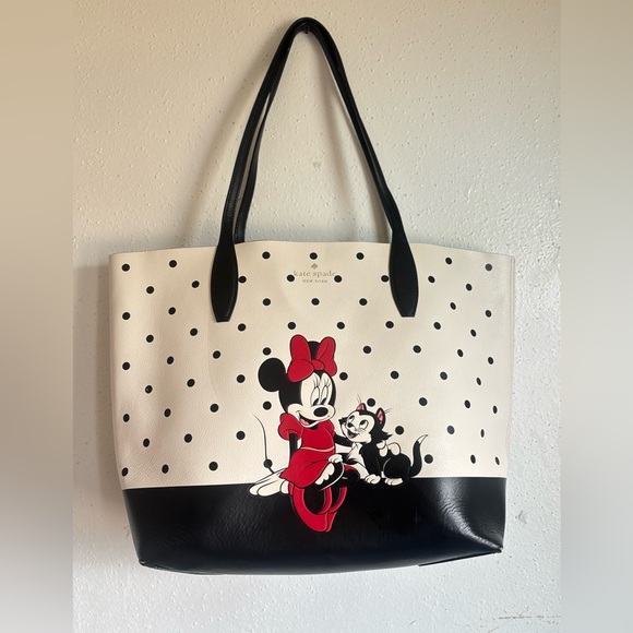 kate spade | Bags | Kate Spade X Disney Reversible Minnie Mouse Tote ...